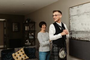 Fiona & Ross' ELEGANT EDINBURGH ELOPEMENT