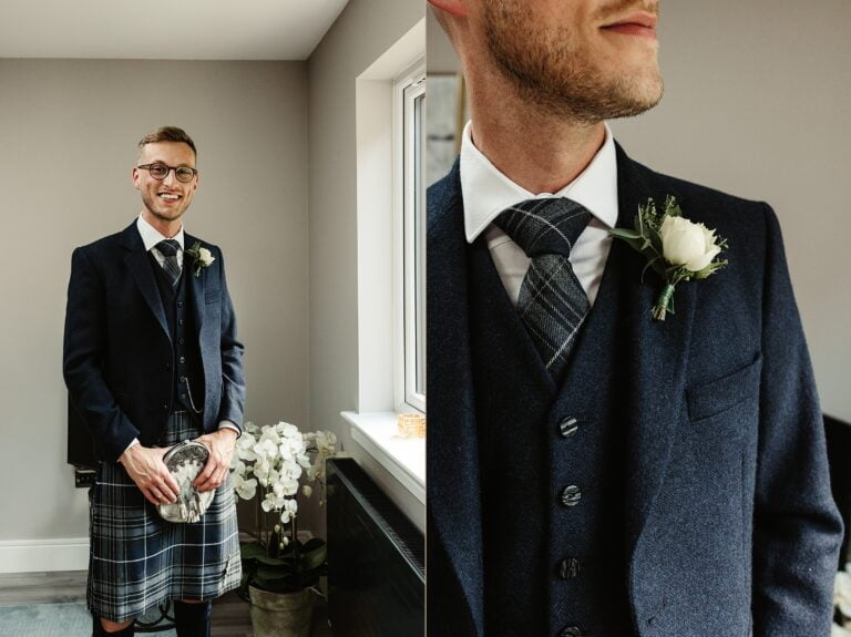 Fiona & Ross' ELEGANT EDINBURGH ELOPEMENT
